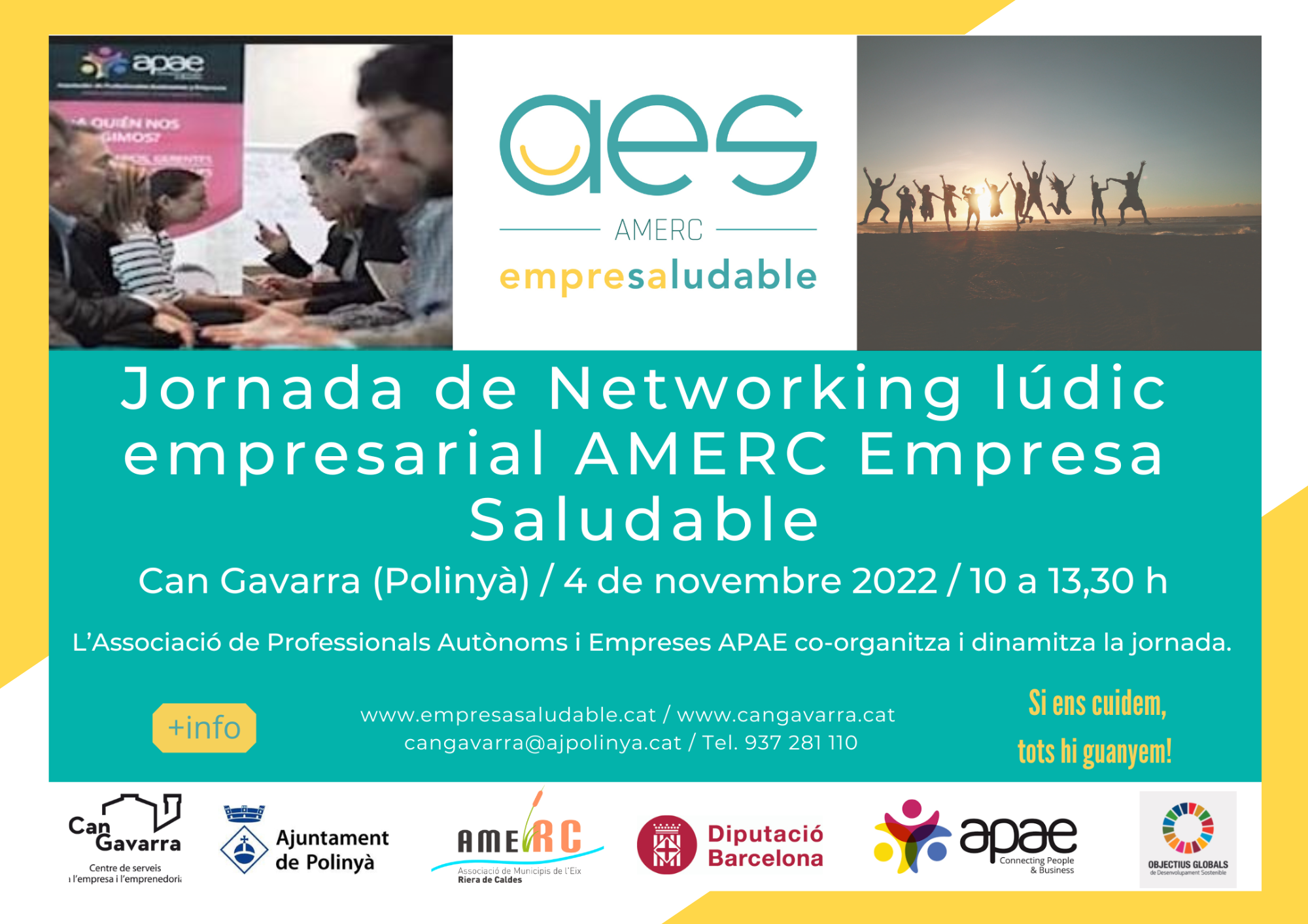 Jornada de networking lúdic empresarial AMERC Empresa Saludable - CAN ...
